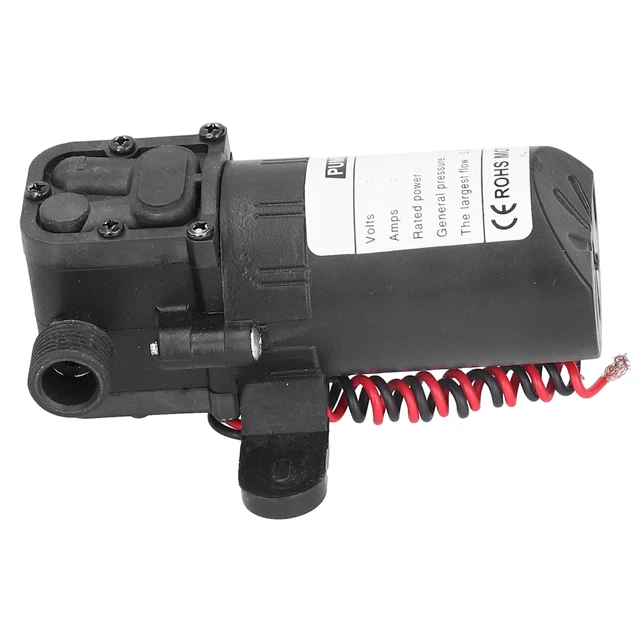 1/2INCH INTERFACE PUMP DC24V Diaphragm Pump 36W Self Priming Pump Water ...