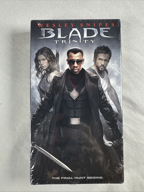 BLADE: TRINITY (VHS, 2005) Sealed Rare Wesley Snipes Cult Classic £44. ...