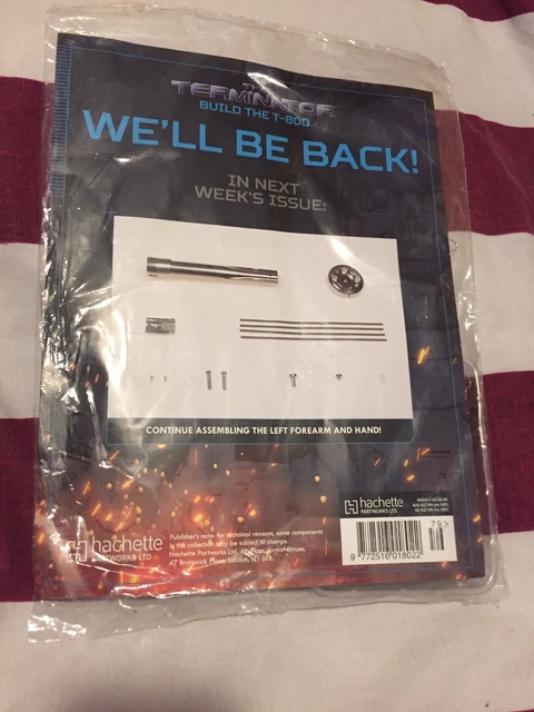 HACHETTE THE TERMINATOR Build The T-800 Model Magazine Issue 79 Sealed ...