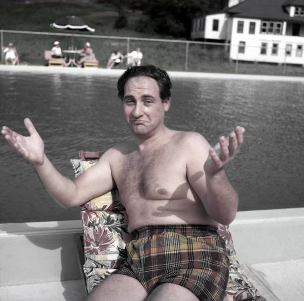 COMEDIAN MUSICIAN AND television pioneer Sid Caesar 1960s Old Movie ...