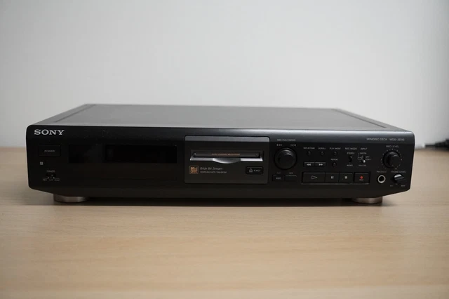 SONY MDS-JE510 - Minidisc Deck Player Recorder with Remote included ...