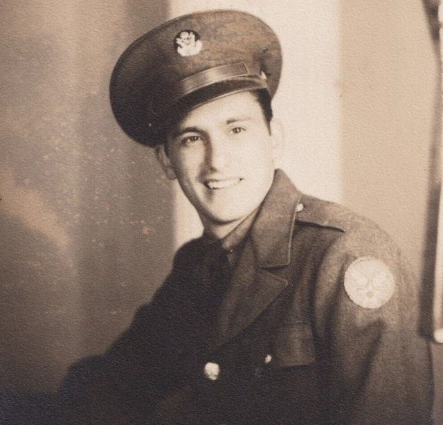 WW2 PHOTO US Army Air Corps Soldier Military Man Goldsboro North ...