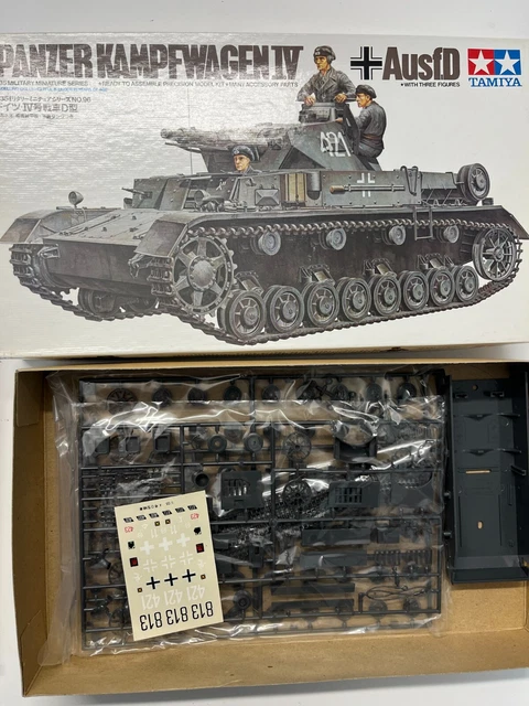 TAMIYA 35096 - 1:35 WWII Deutsche Panzerkampfwagen IV Ausführung D ...