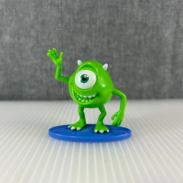 DISNEY PIXAR MONSTERS Inc Mike Wazowski 2" Inch Figure Figurine Cake ...