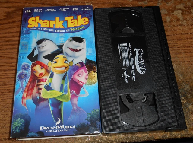 DREAMWORKS ANIMATION SHARK Tale 2004 Vhs/Hard To Find Late Release! £4. ...