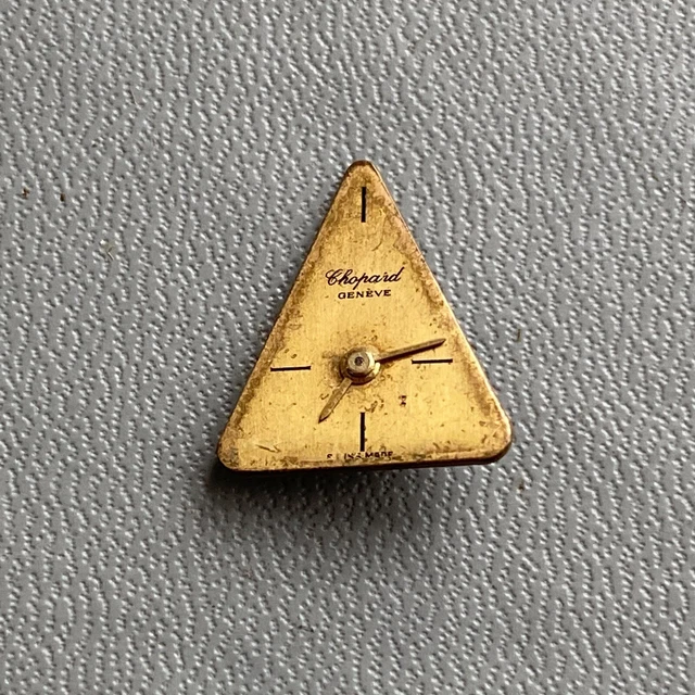 VINTAGE CHOPARD GENEVE Wristwatch Triangle Dial And Hands. £9.99 ...