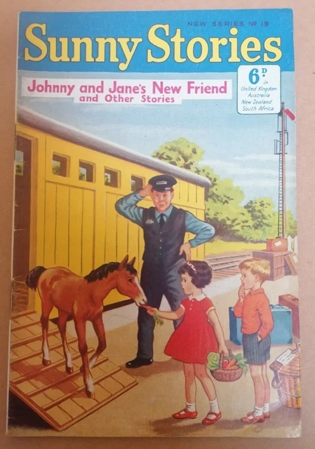 COMIC - VINTAGE British Post-War Comic Sunny Stories New Series 1958 ...