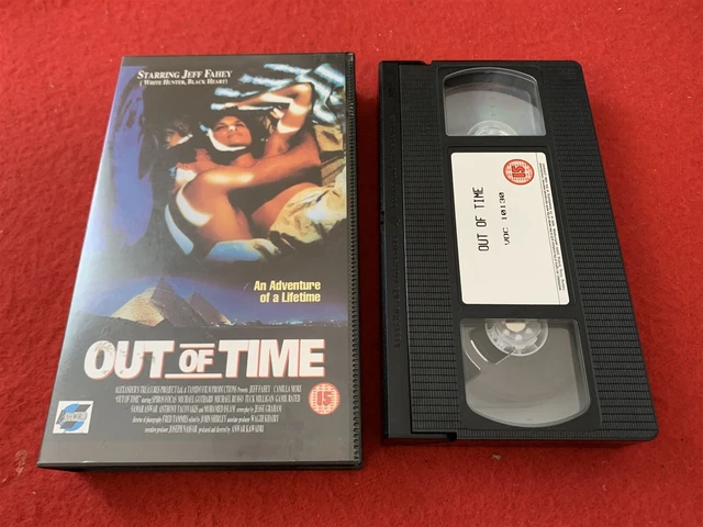 OUT OF TIME Rare Vintage Vhs Video Tested Jeff Fahey Braveworld Free ...