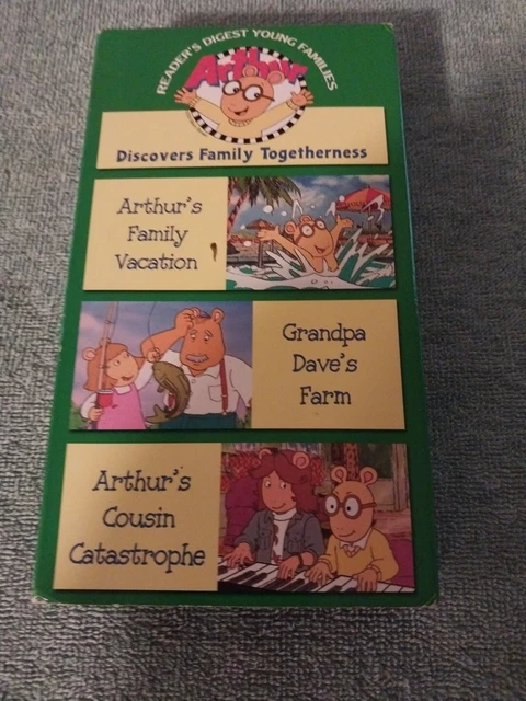 ARTHUR DISCOVERS FAMILY Togetherness (VHS, 2002) Readers Digest EUR 9 ...