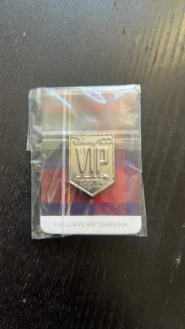 DISNEY 100TH ANNIVERSARY VIP Tours Pin Exclusive Edition Disneyland $60 ...