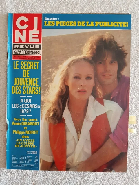 CINE REVUE N°4 24/1/1980 Ursula Andress Harry Hamlin S.poitier Depardieu G88 EUR 4,00 - PicClick FR