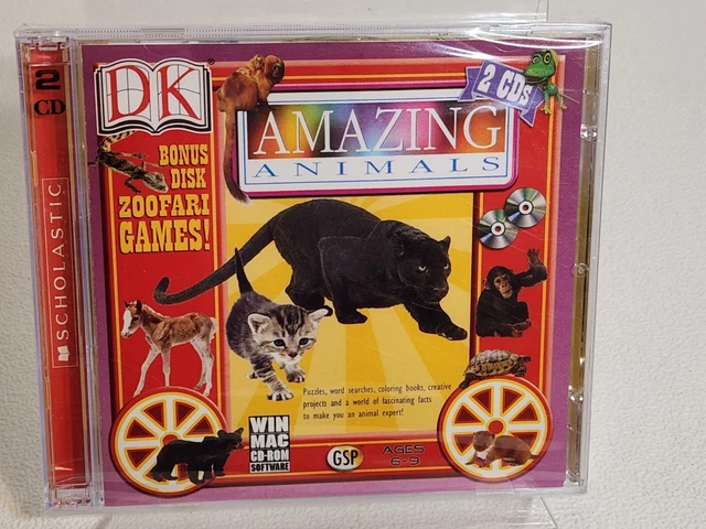 DK AMAZING ANIMALS [Win & Mac CD-ROM] 9780439800266 - Bonus Game ...