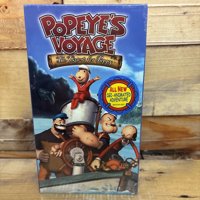 POPEYE'S VOYAGE THE Quest For Pappy VHS Tape New/ Season Animated £14. ...