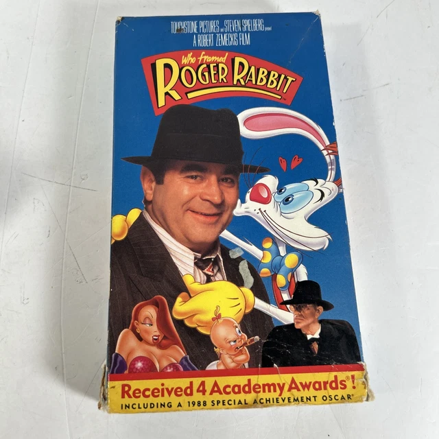 VINTAGE WHO FRAMED Roger Rabbit VHS Tape Movie 1997 Bob Hoskins £16.92 ...