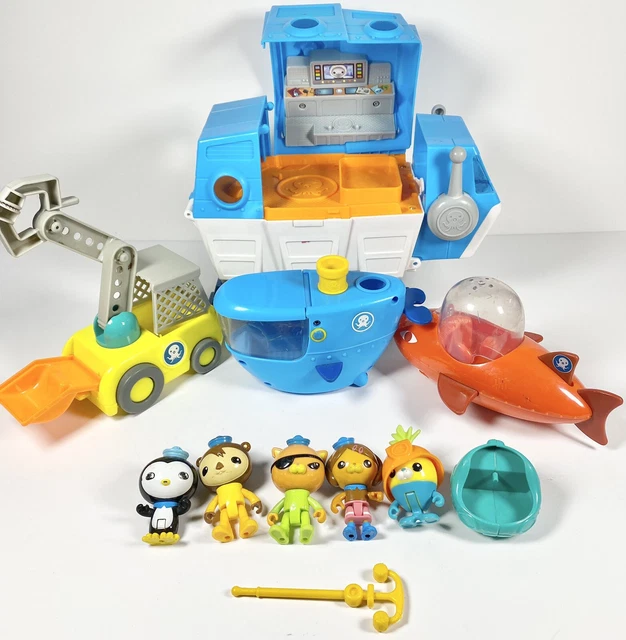 FISHER-PRICE OCTONAUTS GUP B Gup C Transforming Polar Vehicle & Figures ...
