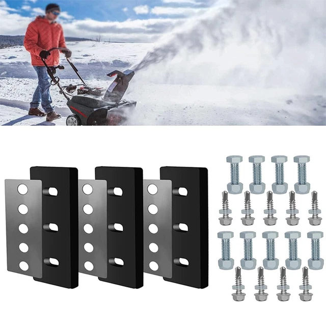 ENHANCED SNOW BLOWER Impeller Retrofit Kit Rubber Blades and Metal ...