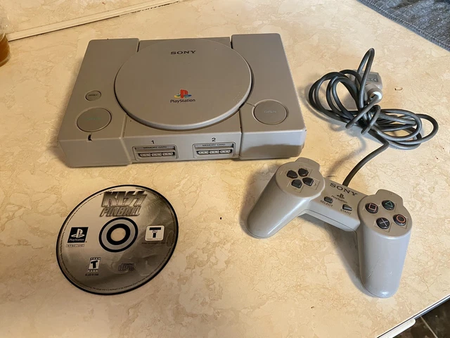 SONY PLAYSTATION GRAY Console SCPH-9001 PS1 PSX System Controller ...