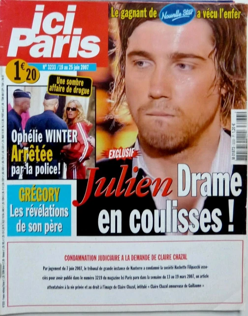 2007: JULIEN DORE_GREGORY Lemararchal_Lio_Ophelie Winter_Eric Canton ...