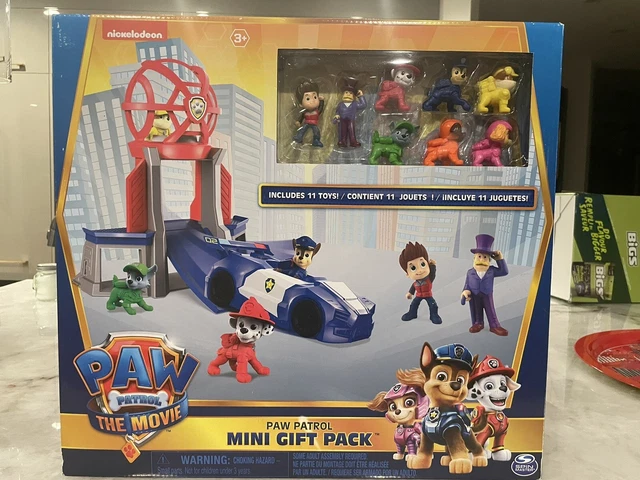 PAW PATROL THE Movie Mini Gift Pack - 11 Toy Set Brand New in Box Chase ...