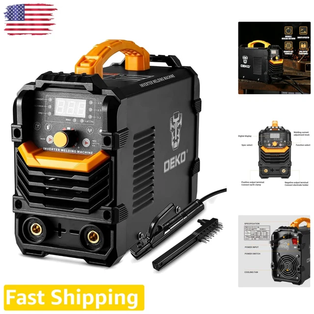 COMPACT MMA/TIG WELDER 110/220V: Portable ARC Welding Machine for ...