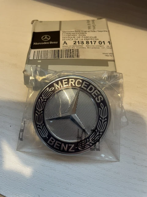 ORIGINAL MERCEDES EMBLEM Stern Firmenzeichen Schriftzug A2188170116 EUR ...