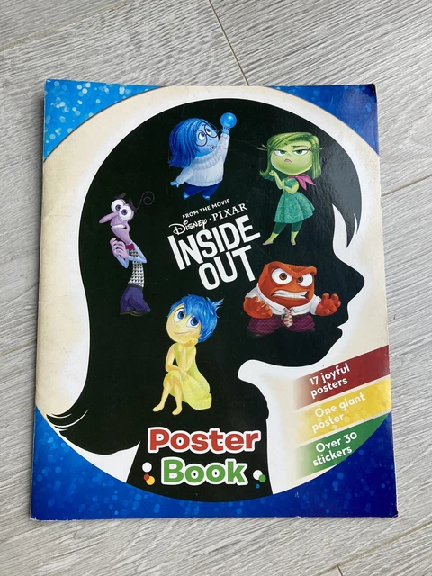 DISNEY PIXAR INSIDE Out Poster Book (Disney Poster Book) Good Book ...