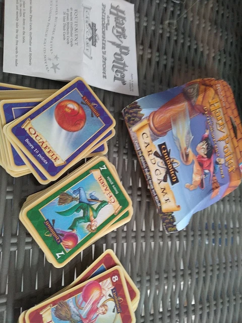 MATTEL HARRY POTTER And The Philosophers Stone Quidditch Card Game ...