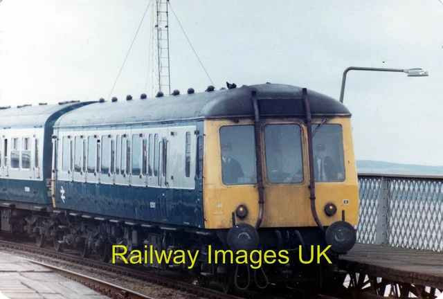 RAILWAY PHOTO - 55011 Esplanade station Class 122 DMU Railcar BR Blue ...