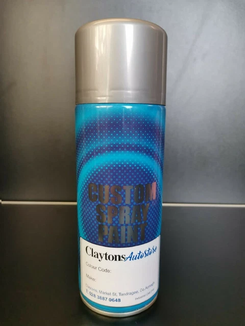 400ML AEROSOL SPRAY PAINT FOR ISUZU TFR LT SILVER CODE 753 £13.99 ...