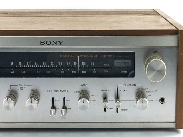 VINTAGE SONY STR-7045 AM/FM Stereo Receiver w/ Dipole Antenna $399.99 ...