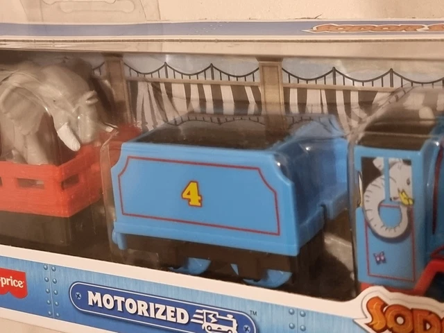 THOMAS & FRIENDS SODOR SAFARI ELEPHANT GORDON MOTORIZED / REVOLUTION ...