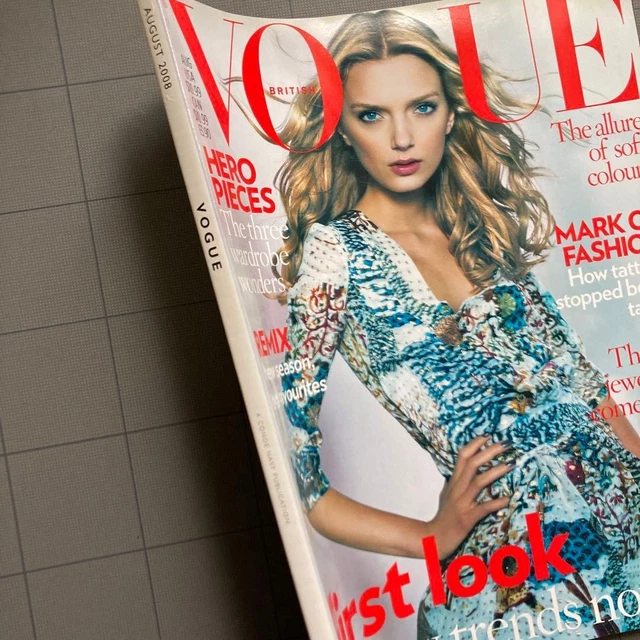 VOGUE BRITISH AUGUST 2008 Tim Walker Paolo Roversi Photographers ...