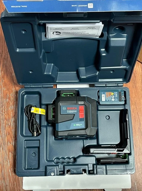 BOSCH GLL300-42GL 360 Degree Three-Plane Leveling & Alignment Laser ...