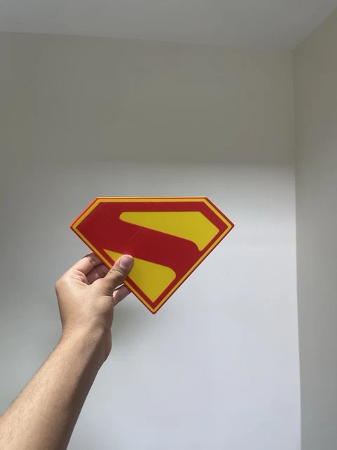 SUPERMAN 2025 3D Printed Logo Crest Sign Coaster Plastic £14.63 ...