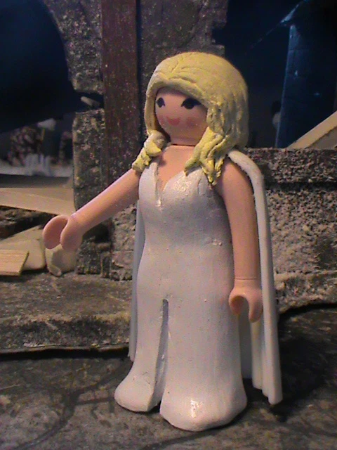 PLAYMOBIL CUSTOM DAENERYS (La Khaleesi) (Jeu De Trônes) Ref-0001 EUR 29 ...