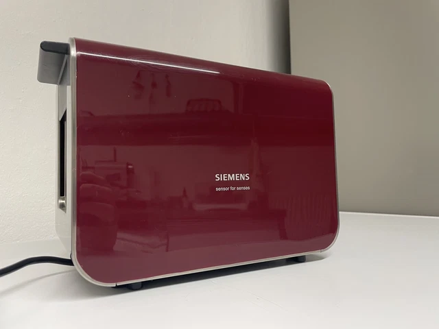 SIEMENS TT86104 TOASTER - SELTEN: cranberry red - 860 Watt £42.64 ...