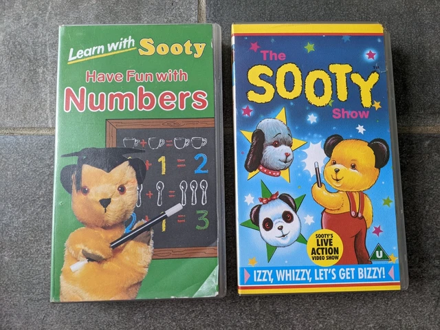 RARE THE SOOTY Show and Learn With Numbers VHS Video bundle. £9.99 ...