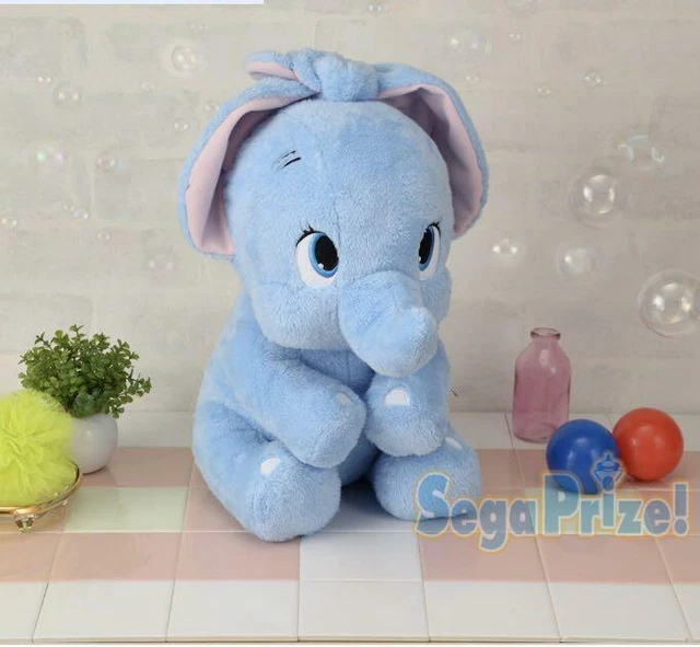 DISNEY DUMBO MEGA Jumbo Ear Knot Plush Doll Fluffy 40cm Stuffed Toy ...