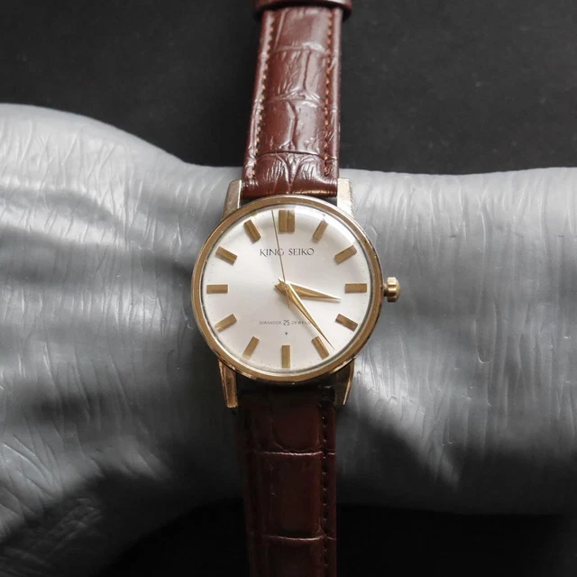 KING SEIKO FIRST Model Vintage Watch Hand-Wound Mechanical Overhauled £ ...