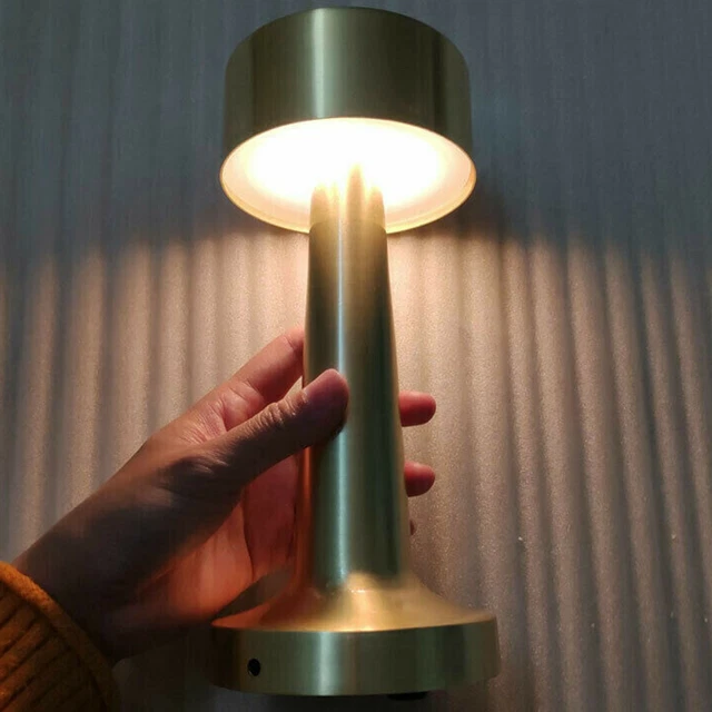 LED TABLE LAMP 3 Levels Brightness Desk Lamp Rechargeable Night Light ...