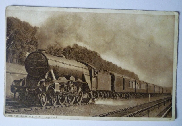 THE YORKSHIRE PULLMAN LNER Flying Scotsman 4473 Churchill Quote 1945 ...