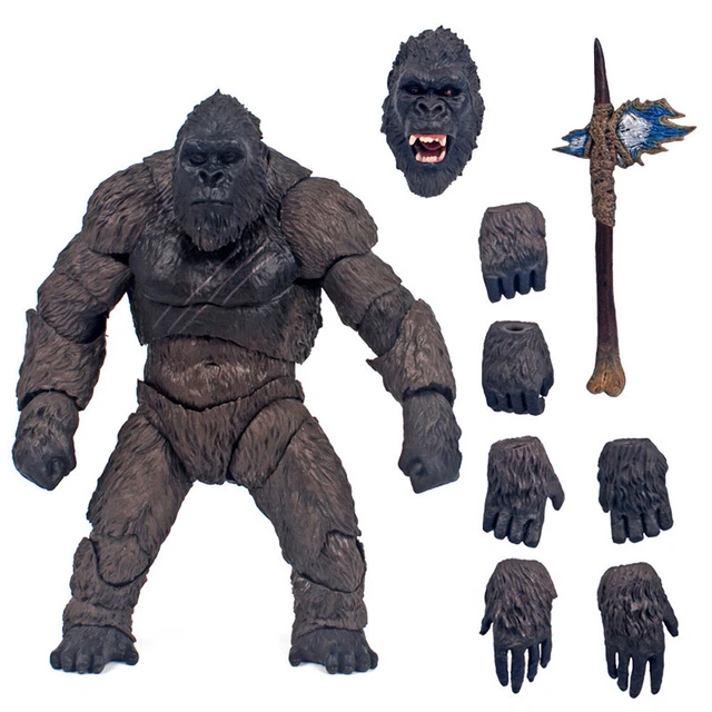 S.H.M KONG FROM GODZILLA VS. KONG 2021 Action Figure 14CM Collect Model ...