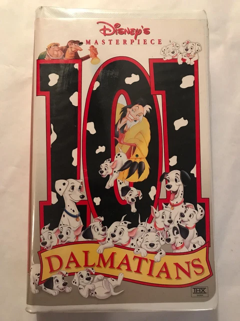 DISNEY MASTERPIECE 101 DALMATIANS VHS Clamshell £3.48 - PicClick UK