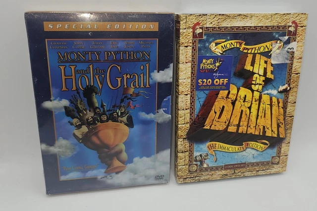 MONTY PYTHON DVD Lot Holy Grail Life Of Brian Bundle Special Edition ...