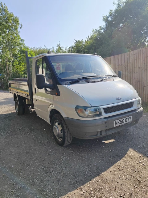 FORD TRANSIT MK6 dropside 350 2.4 Tipper *LOW Miles*NO VAT £8,490.00 ...
