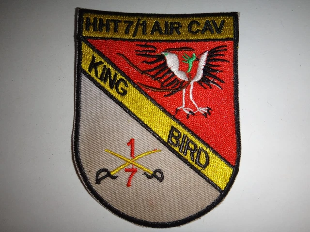 GUERRE DU VIETNAM armée américaine HHT 7e escadron 1er régiment de ...
