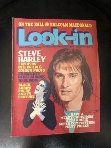 LOOK IN MAGAZINE 1974 14th Dec #49 Incomplete : Simon Cuff; Black Arrow ...