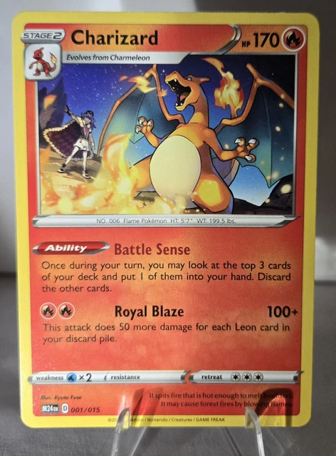 CHARIZARD - NEW 2025 McDonalds Happy Meal Pokémon Dragon Discovery Card ...