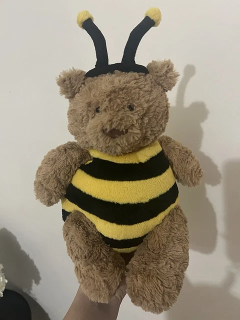 JELLYCAT NEW BARTHOLOMEW Bear Bumble bee New With Tags BNWT £104.68 ...