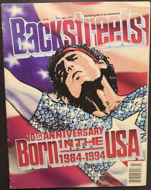 MAGAZINE BACKSTREETS BRUCE Springsteen #47 Automne 1994 État VG+ EUR 9 ...